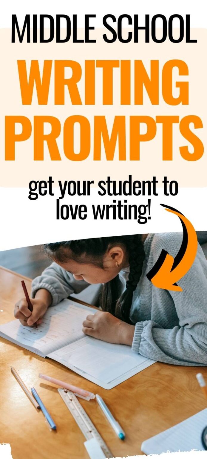 40 Easy Writing Prompts for Middle School - Organized Home School